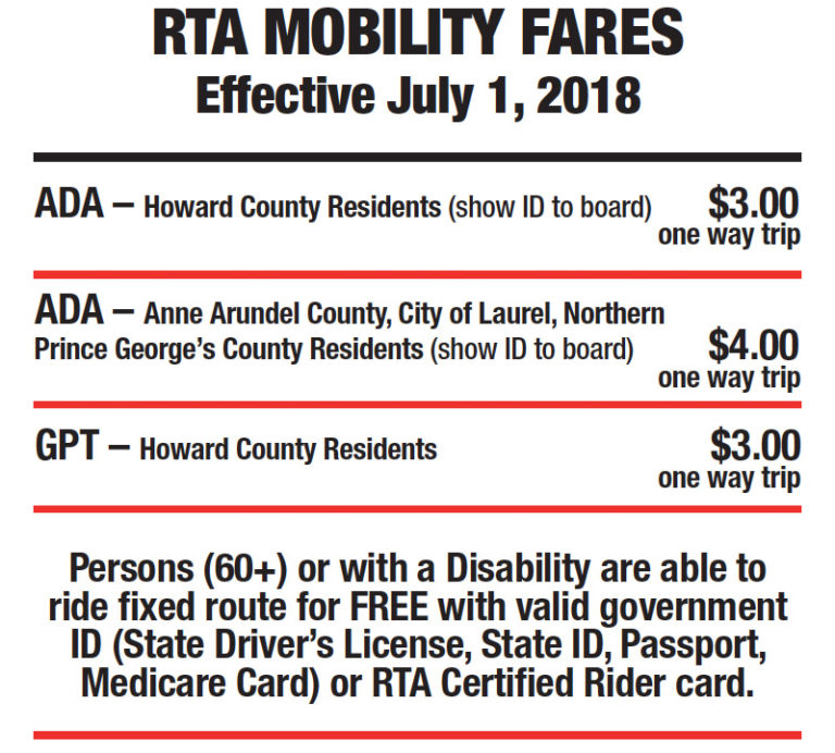 STARTING July1, 2018 -New Fares and Updated Routes! – Welcome to RTA